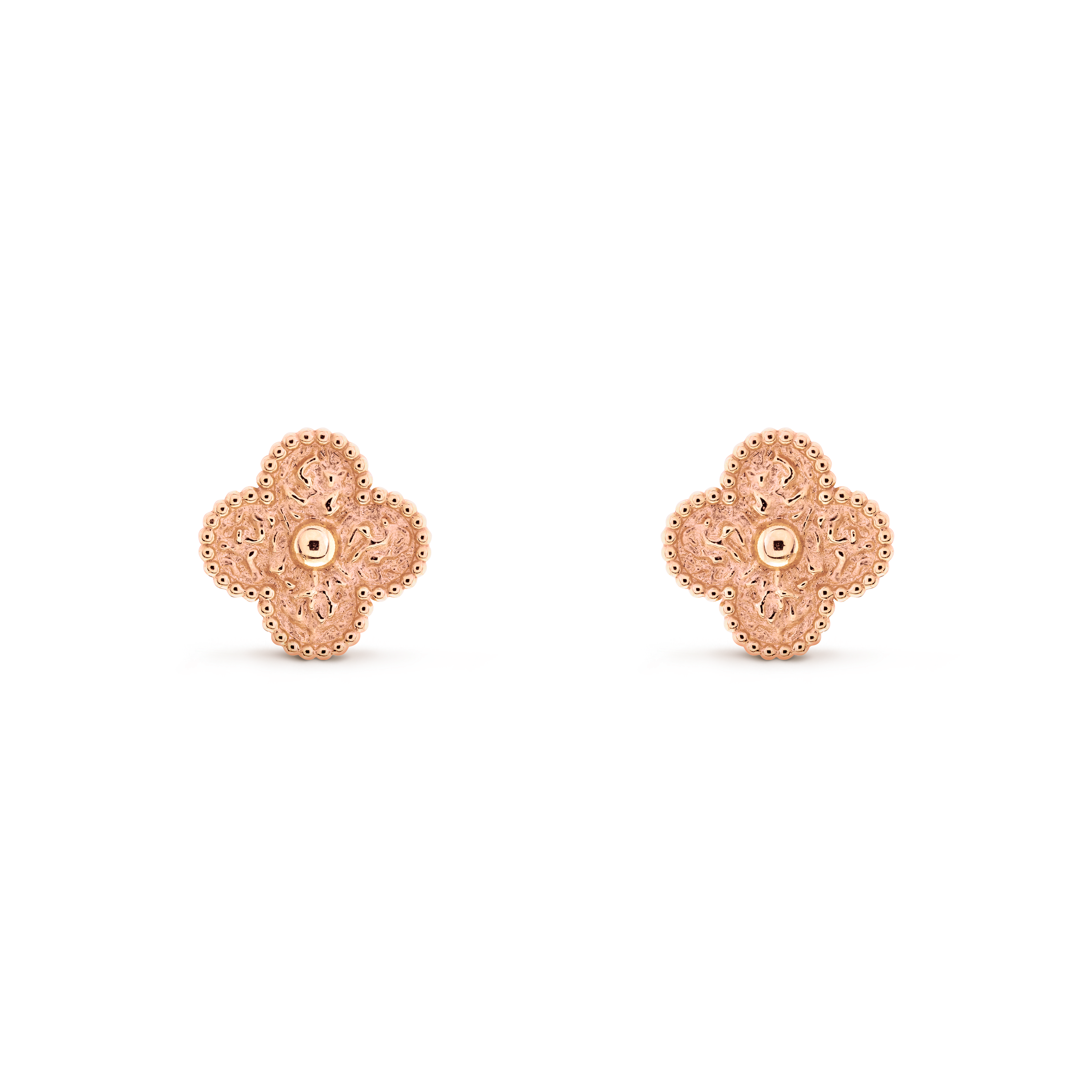 Van cleef red earrings store